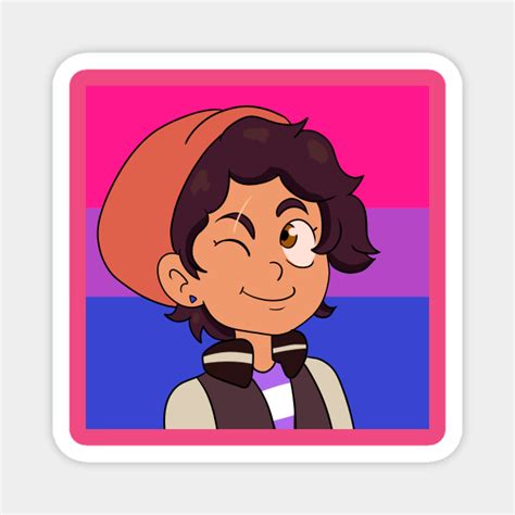 Luz Noceda Bisexual The Owl House Magnet Teepublic