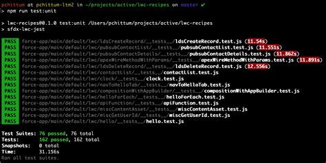 LWC Recipes Sample App Tooling Explained