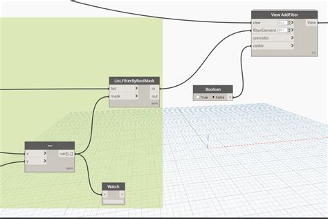 Set Filter Overrides With Dynamo Not Working Revit Dynamo
