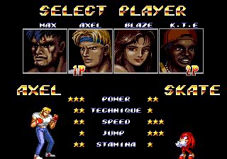 SMD Streets Of Rage 2 Dolan Knuckles Predator Naked Blaze Mashed By