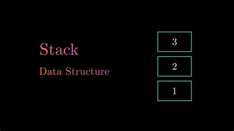 Stack Data Structure Definition And Example YouTube