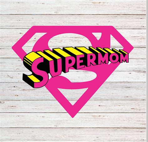 Supermom Svg Svg Png Dxf Eps Mom Life Svg Mother S Day Svg Svg Files