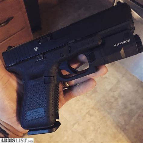 Armslist For Sale Nib Gen 5 Glock 19 W Inforce Aplc And Trijicon Sights