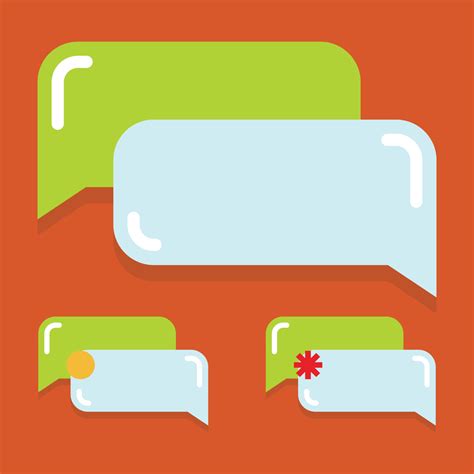 Set Of Speech Bubble Pack Design Vector Art At Vecteezy