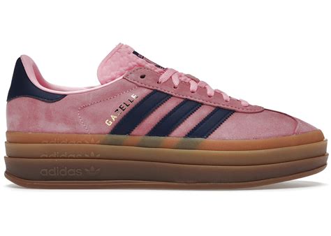 Adidas Gazelle Bold Pink Glow Womens H06122 Us