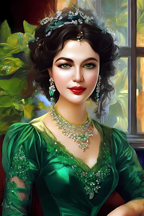 Download Woman Green Dress Royalty Free Stock Illustration Image Pixabay