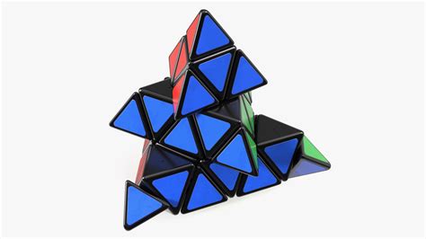 3d 3x3 Pyraminx Cube Magic Twist Model Turbosquid 2149912