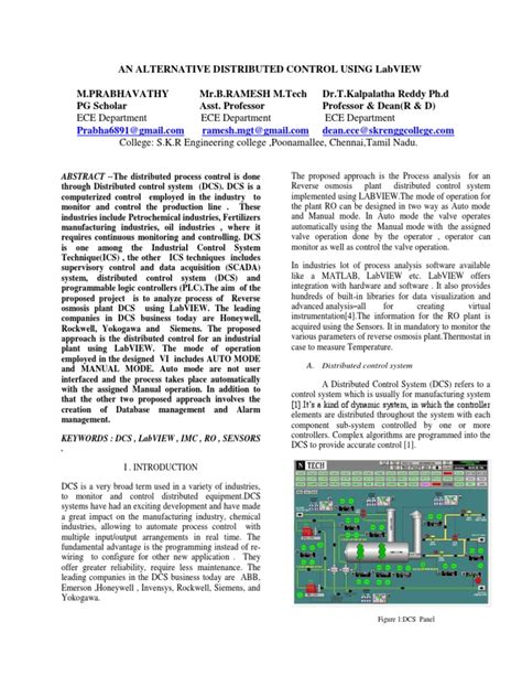 An Alternative Distributed Control Using Pdf Systems Science