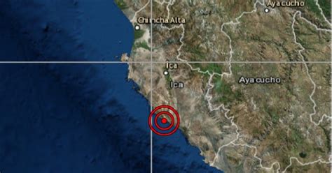 Sismo 6 Grados Sacude A Perú