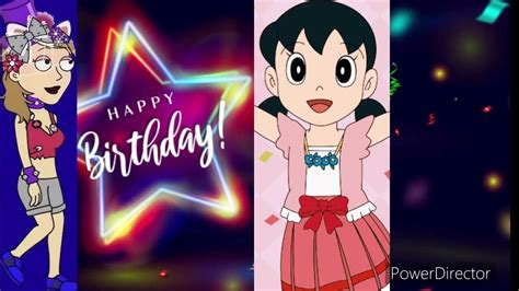 Happy Birthday Shizuka Minamoto 🙂🎂🎁🎈🎊💙💖💜 Youtube