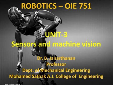 velocity sensors in robotics