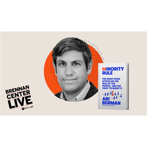 Events — Ari Berman — Author And Journalist