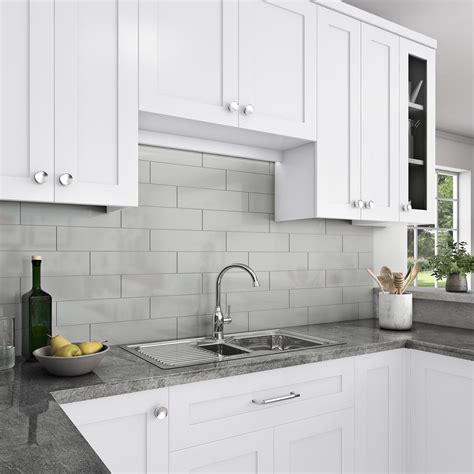Daltile Restore 4 In X 16 In Glazed Ceramic Ash Gray Subway Tile 13