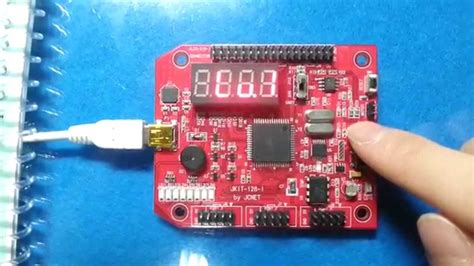 ATmega128을 이용한 두더지 게임 YouTube