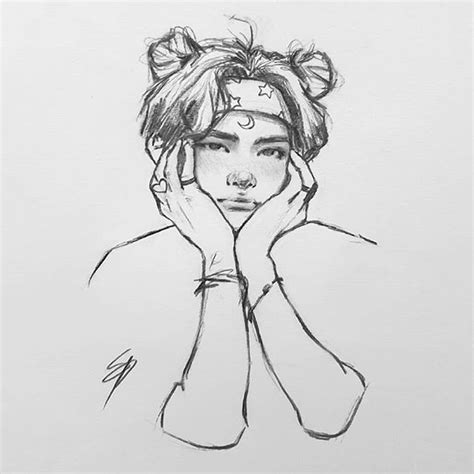 Эстетичные рисунки для срисовки карандашом