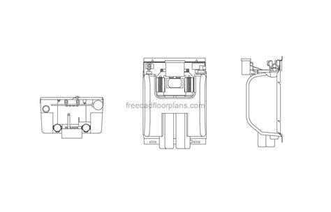 Water Filter Free Cad Drawings