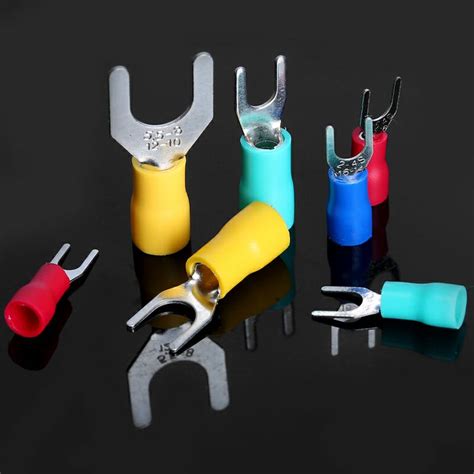 Mua Đầu Cốt Chỉa Bọc Nhựa 100 Cái Đầu Cos Chữ Y Đầu Cos Chẻ Đầu Cos Chỉa Phủ Nhựa 125