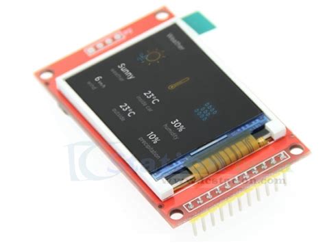 18inch Tft Lcd Display Screen Module 128160 Spi 16bit Rgb 65k St7735s