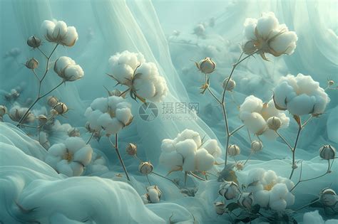 棉花之美插画图片下载 正版图片601081574 摄图网