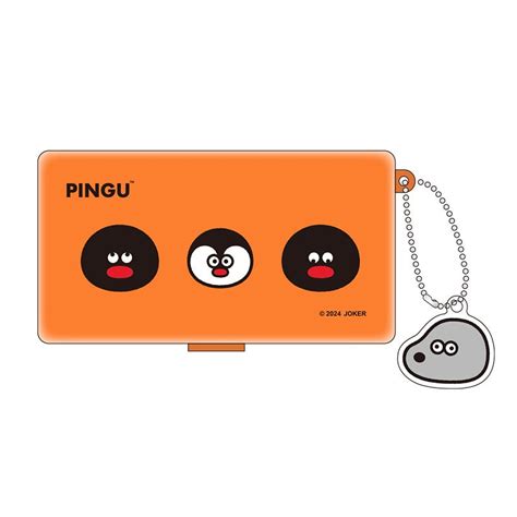 【pingu×松本セイジ】ミニケース （orange） Pg ピングーグッズ公式オンラインストア