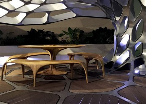 Zaha Hadid Designs Volu Dining Pavilion For Design Miami
