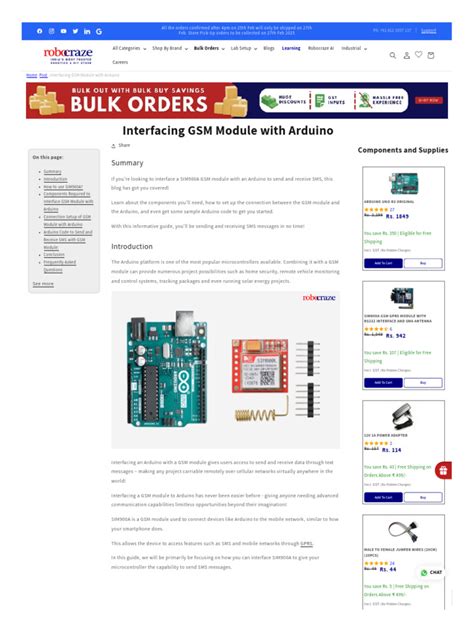 Robocraze Com Blogs Post Interfacing Gsm Module With Arduino Srsltid