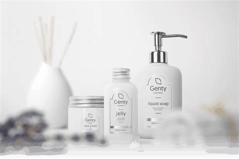 Genty cosmetics | Design Ideas