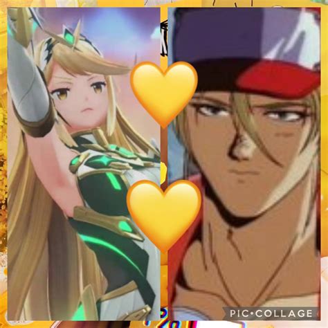 Mythra X Terry Bogard By Reginatheangel On Deviantart