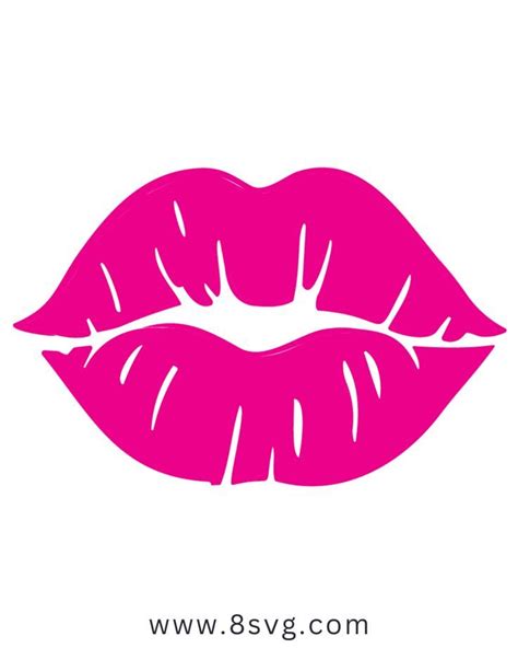 Barbie Lips Svg Free For Silhouette And Cricut Hoạt Hình