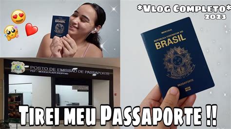 Como Faz Para Tirar O Passaporte Tirei Meu Passaporte Vlog Completo Leyca Reis