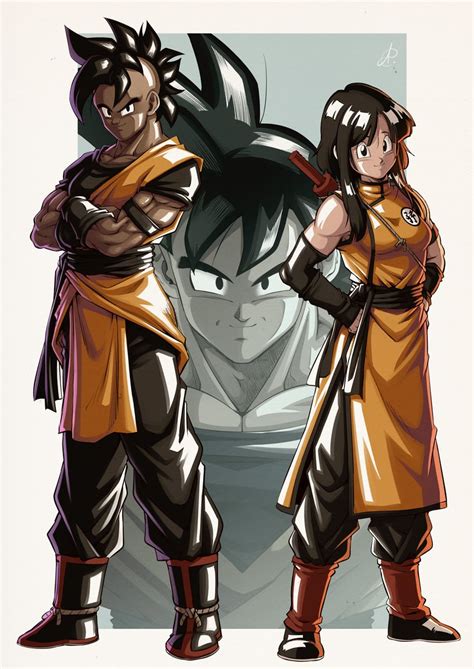 Son Goku Pan And Uub Dragon Ball And 2 More Drawn By Benoitpicard