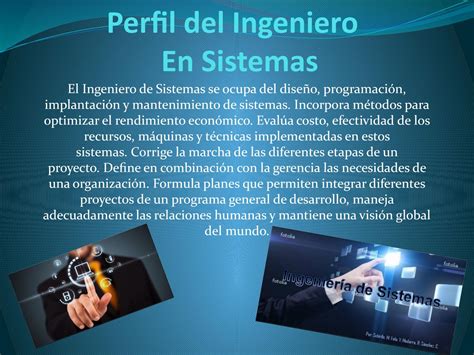 Perfil Profesional Ingeniero En Sistemas Elitelaboral Vrogue Co