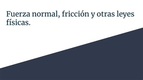 Fuerza Normal Perlcst Udocz
