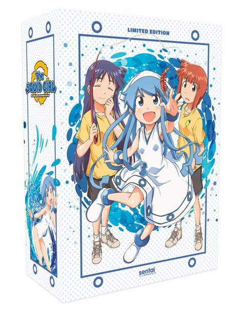 Sentai Filmworks Squid Girl Premium Edition Blu Raydvd Set