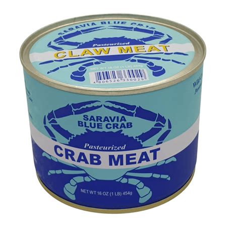 Saravia Blue Crab Claw Meat Pacific Bay