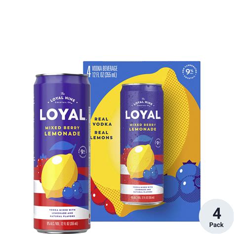 Loyal 9 Mixed Berry Lemonade Total Wine And More