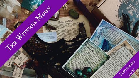 Unboxing Witches Moon September 2021 YouTube