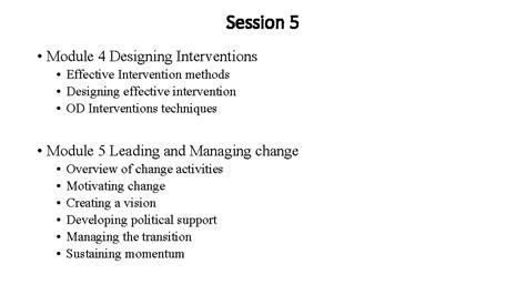 The Process Of Organizational Development Diagnosing Organizations Compiled