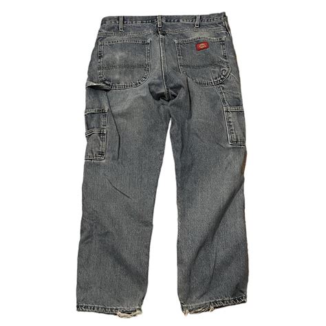 Dickies Double Knee Jeans Perfect Condition With Depop