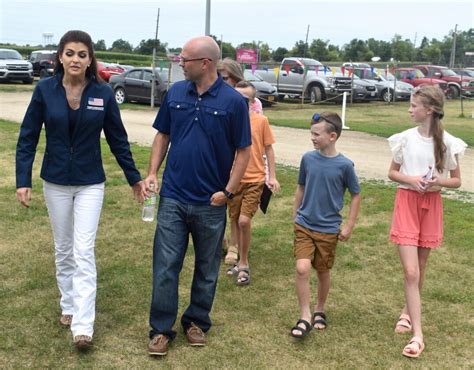 Casey Desantis Hits The Campaign Trail At Central Iowa Fairgrounds