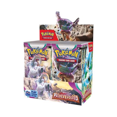 Pokémon TCG Scarlet Violet Paldea Evolved Display Box Ludus
