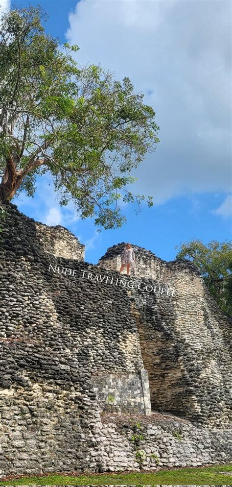 Nude Traveling Couple On Twitter Naked On Top Of A Mayan Ruin We