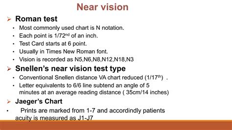 Visual Acuity Testing Pptx