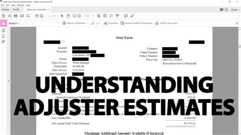 How To Read Insurance Adjuster Xactimate Estimates Ies Certified