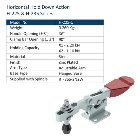 Horizontal Hold Down Action Miniature Toggle Clamps At Best Price In Pune