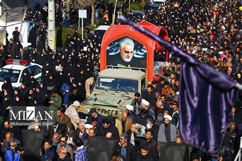 فرارو عکس تابوت انتقال پیکر سردار شهید حاج قاسم سلیمانی