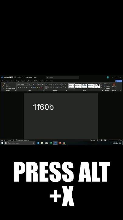 Create Emoji In Msword Shorts Ytshorts Msword Word Coding Youtube