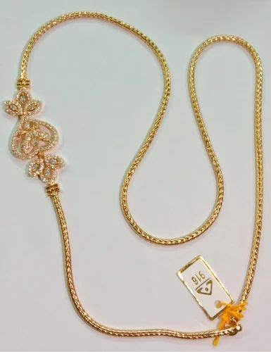 Round Golden Gold Plated Mop Chain Size Normal At Rs 400piece In