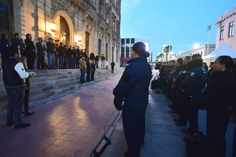 Pasan Lista A Elementos De La Sspe Que Custodiarán El Palacio De