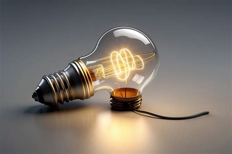 Lightbulb Concept Premium AI Generated Image